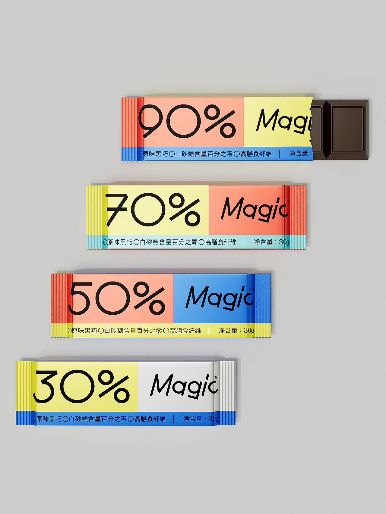 Magic丨巧克力包装设计_禁止想象_Design-站酷ZCOOL