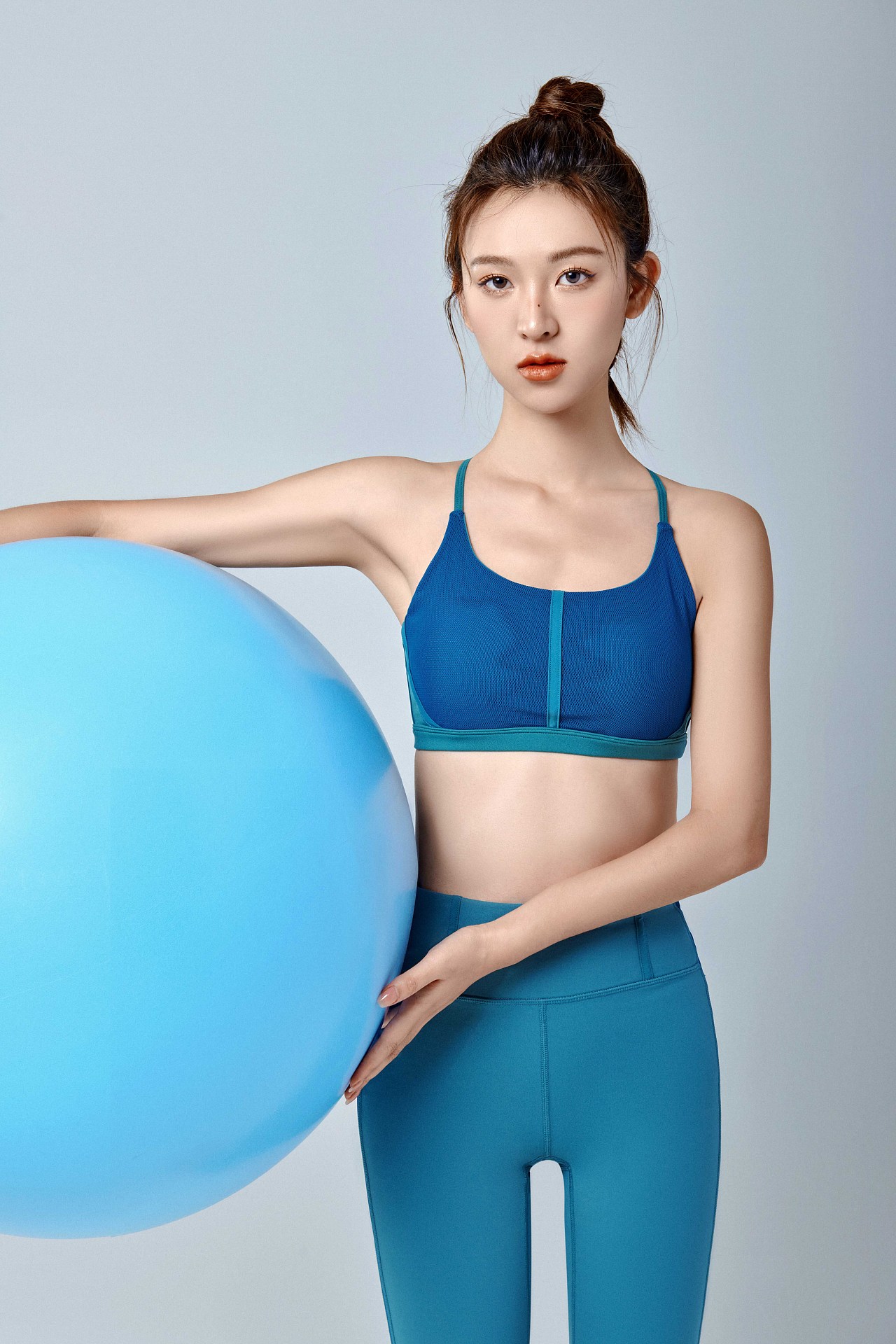 SET模特：运动瑜伽服作品_SET韩国模特-站酷ZCOOL