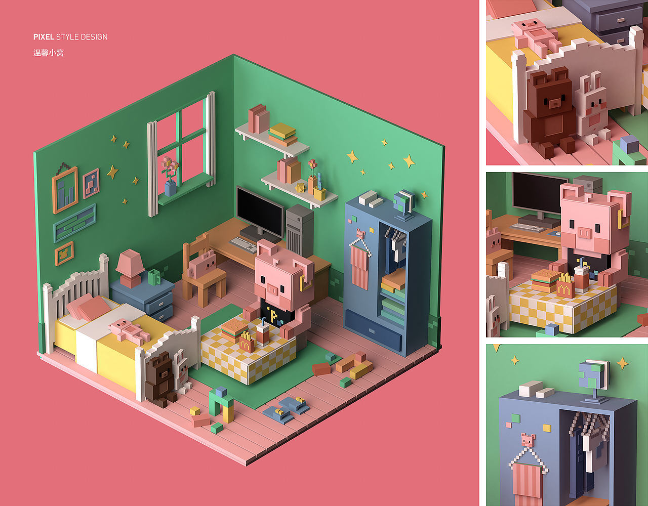 「C4D Octane」Practice_linglz-站酷ZCOOL