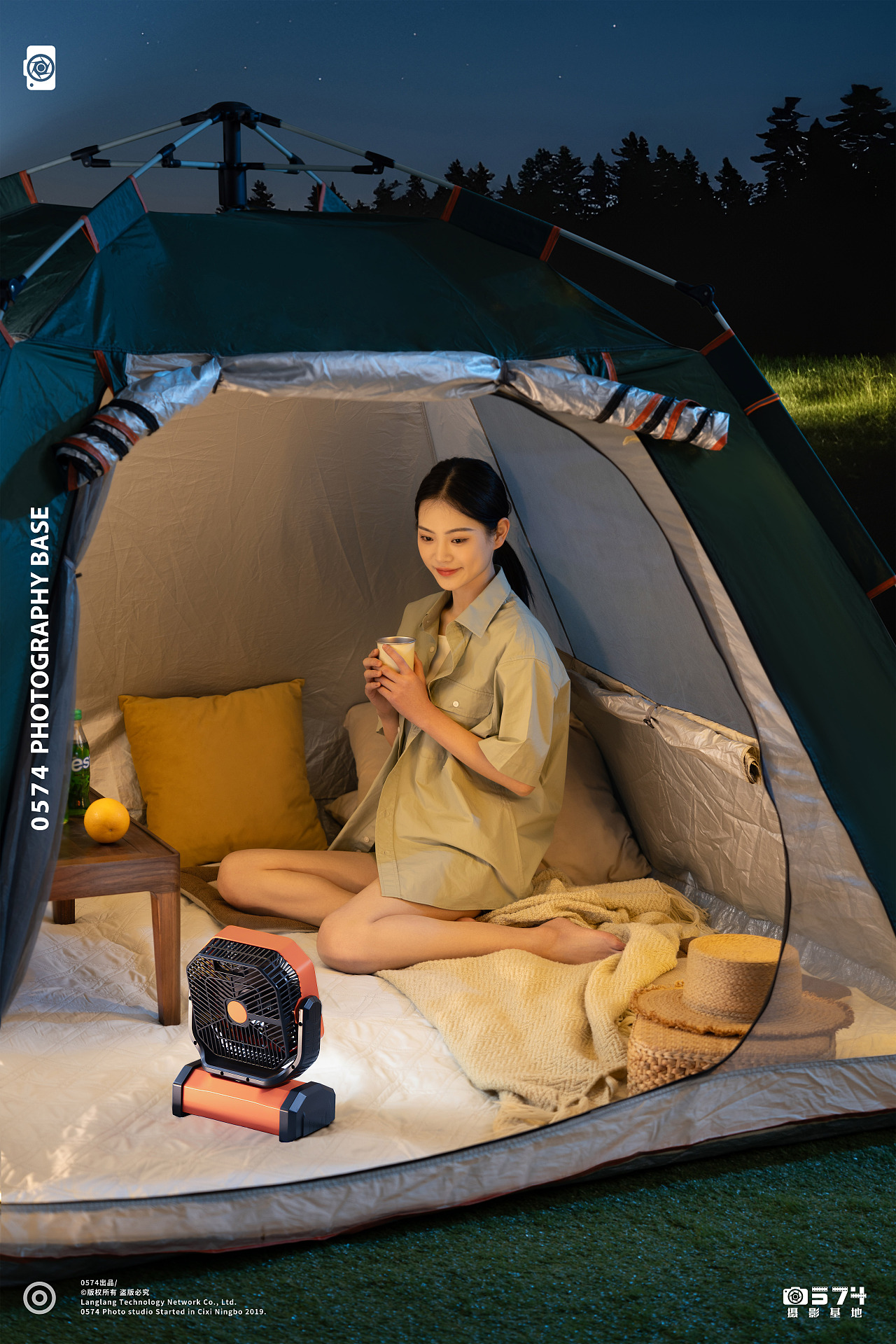 露营用品 | 户外风扇X2 0574摄影基地_0574摄影基地-站酷ZCOOL