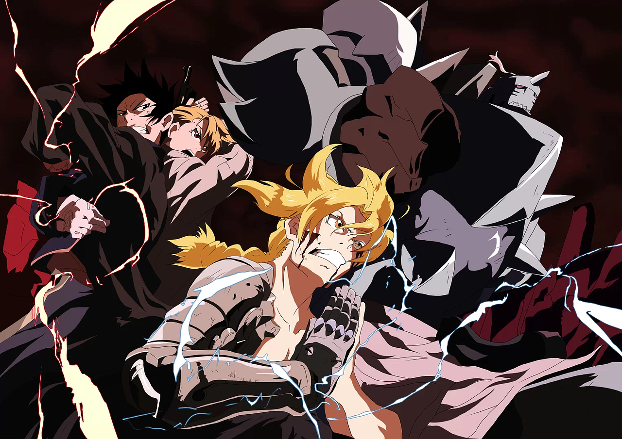 钢之炼金术师FA插画临摹_和树kazuki-站酷ZCOOL