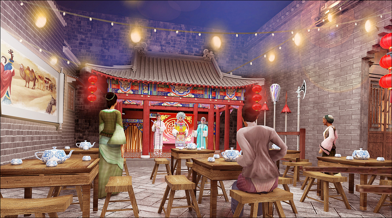 湖北三峡非物质文化展览馆宜昌记忆馆_LAZY设计-站酷ZCOOL