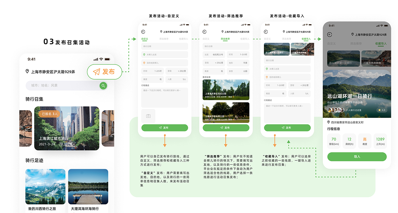 AR户外骑行交互设计_Sindyyyyy-站酷ZCOOL