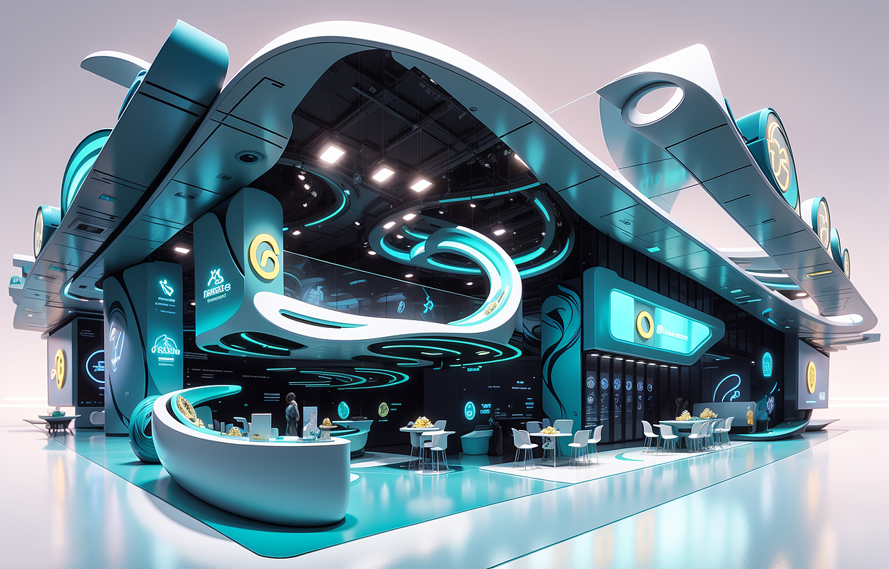 展台设计_韦大宝Sodmi-站酷ZCOOL