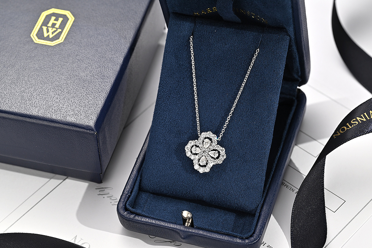 HW diamond loop 钻石项链 珠宝摄影_Sueno珠宝-站酷ZCOOL