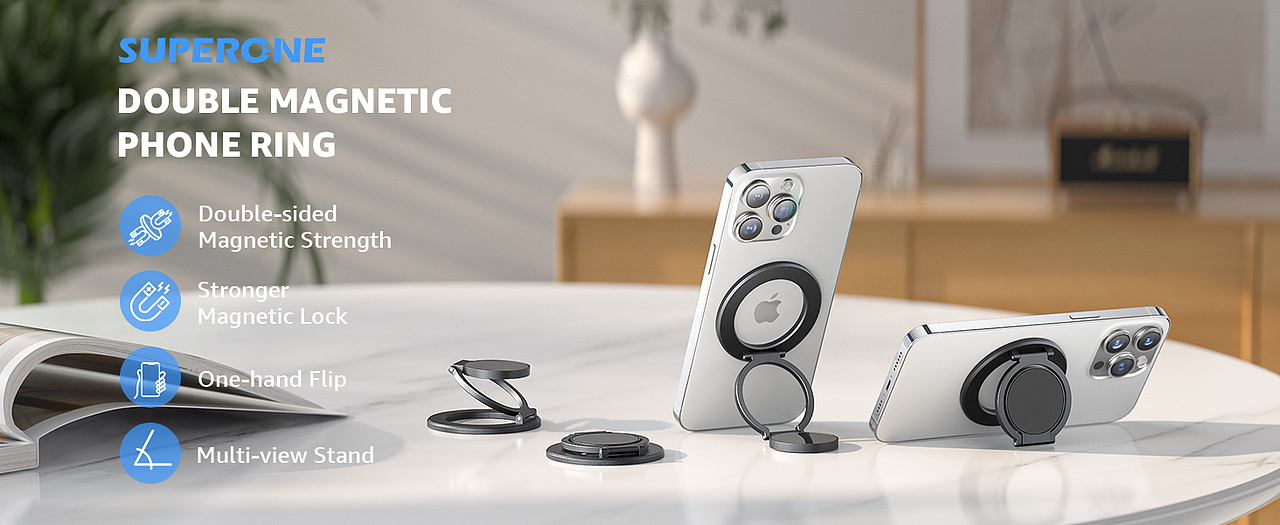 最近的一些渲染图 magsafe手机支架/伸缩线车充/点烟器_TY_七-站酷ZCOOL