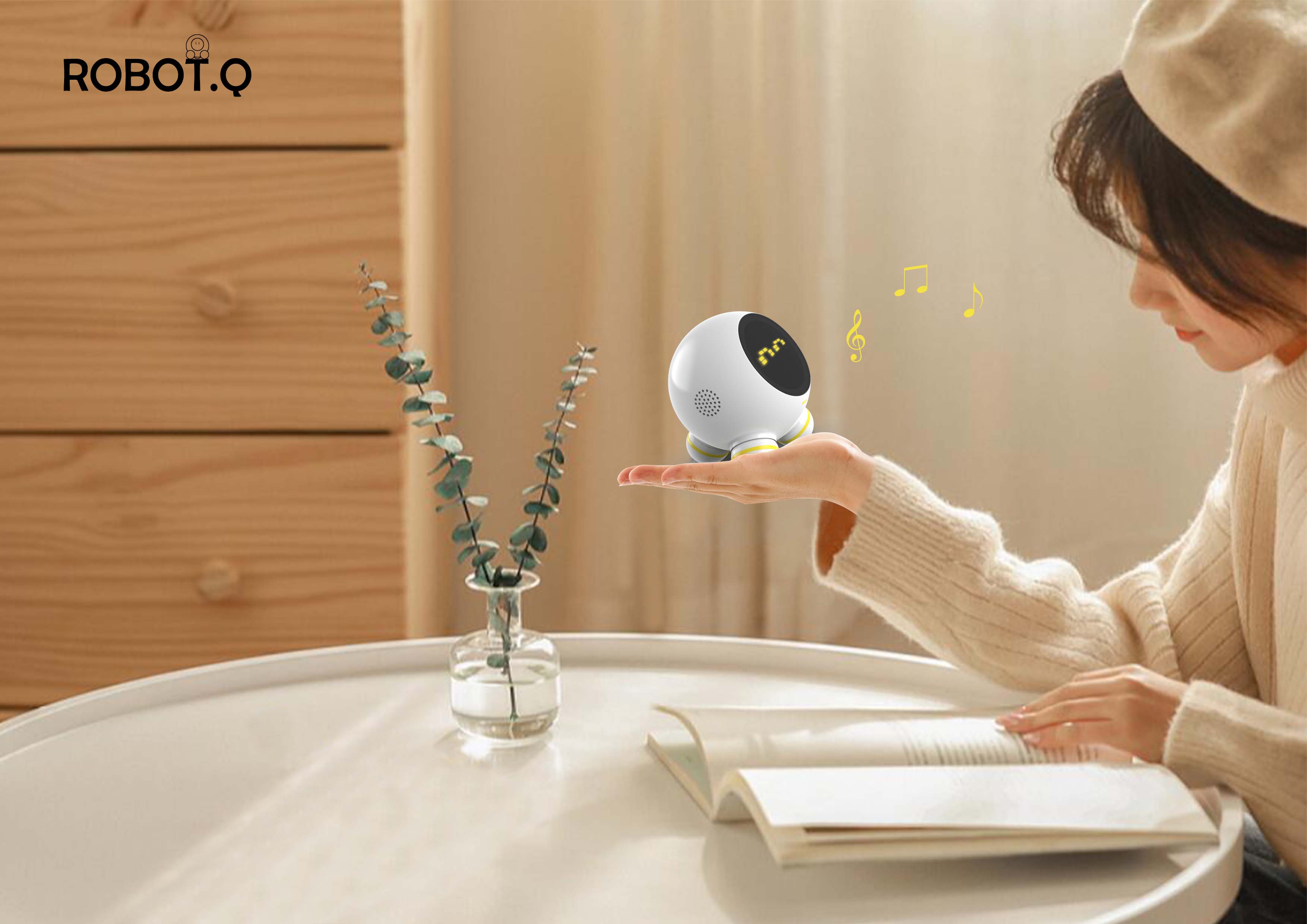 ROBOT.Q ——空巢青年陪伴机器人_橘野JUYE-站酷ZCOOL