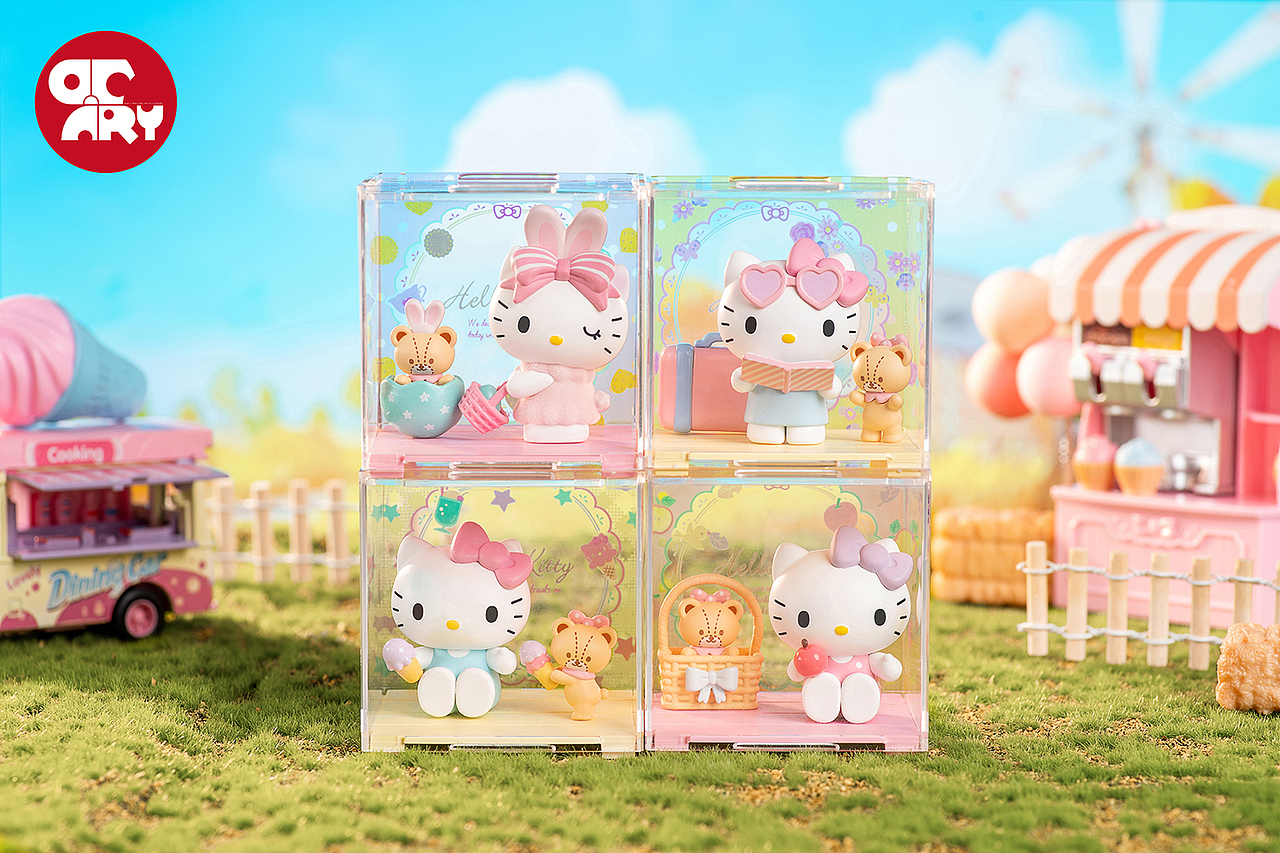 萌趣 三丽鸥HelloKitty甜心玩伴盲盒手办拍摄_Dgary摄影-站酷ZCOOL