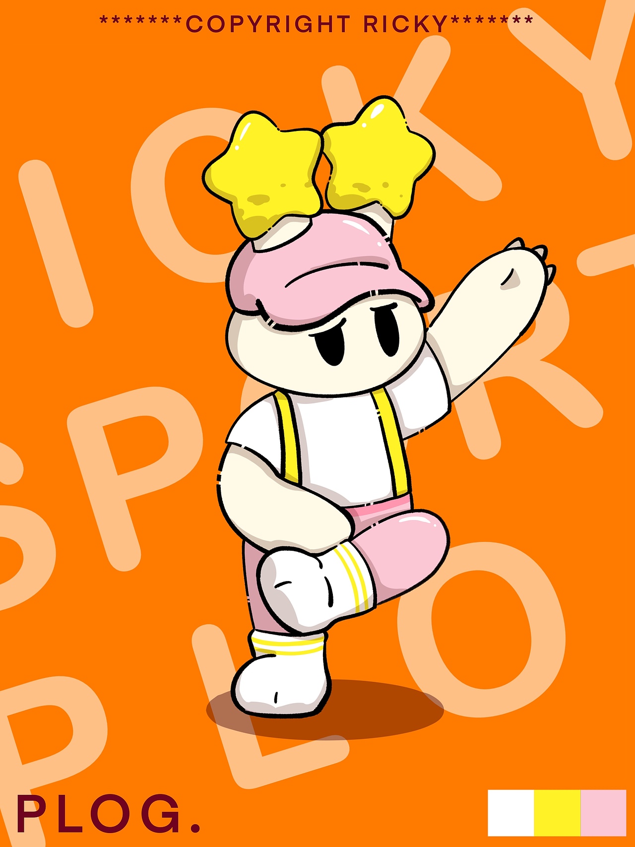 瑞奇Ricky - 运动插画_伊德星球-站酷ZCOOL