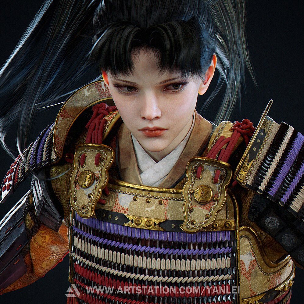 女武士/warrior_real time_性感阿拉雷-站酷ZCOOL