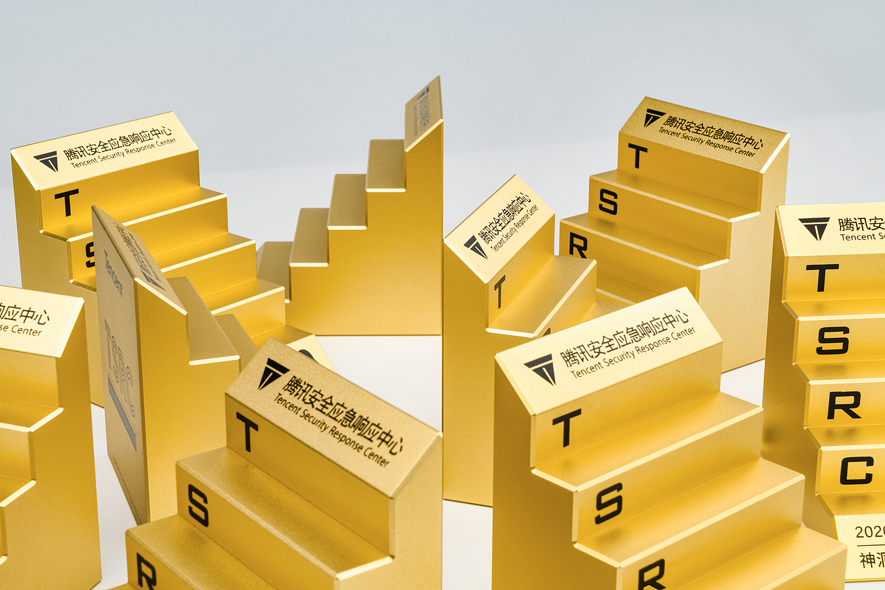 腾讯TSRC漏洞悬赏计划.奖杯设计_T_Groz果子-站酷ZCOOL
