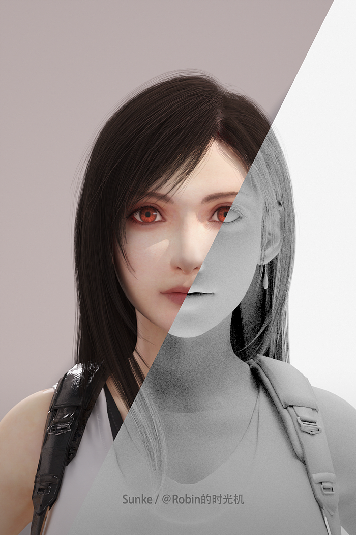 最终幻想7重制版 蒂法走秀动画_SunKe_孙珂-站酷ZCOOL