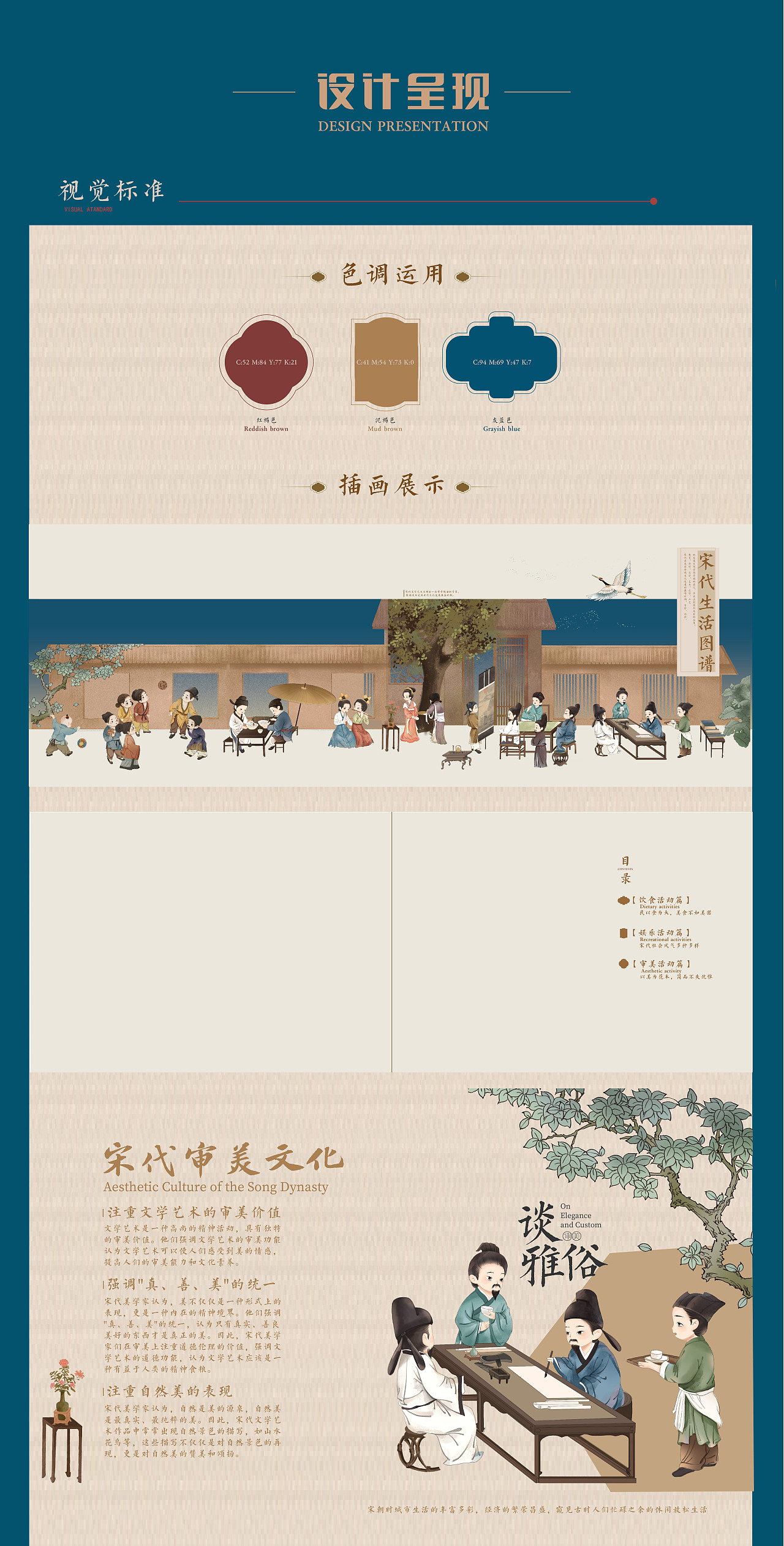 《宋代生活图谱》绘本设计_我也姓石-站酷ZCOOL