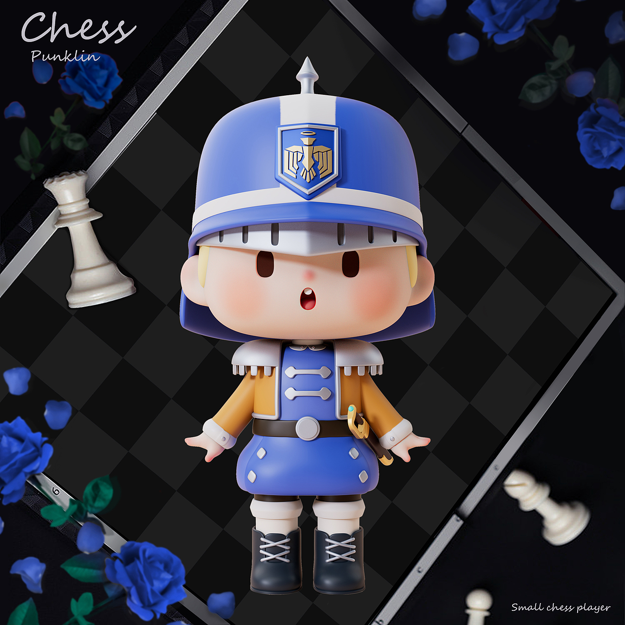 [Small chess player-小棋兵]-原创IP形象小故事_punklin-站酷ZCOOL