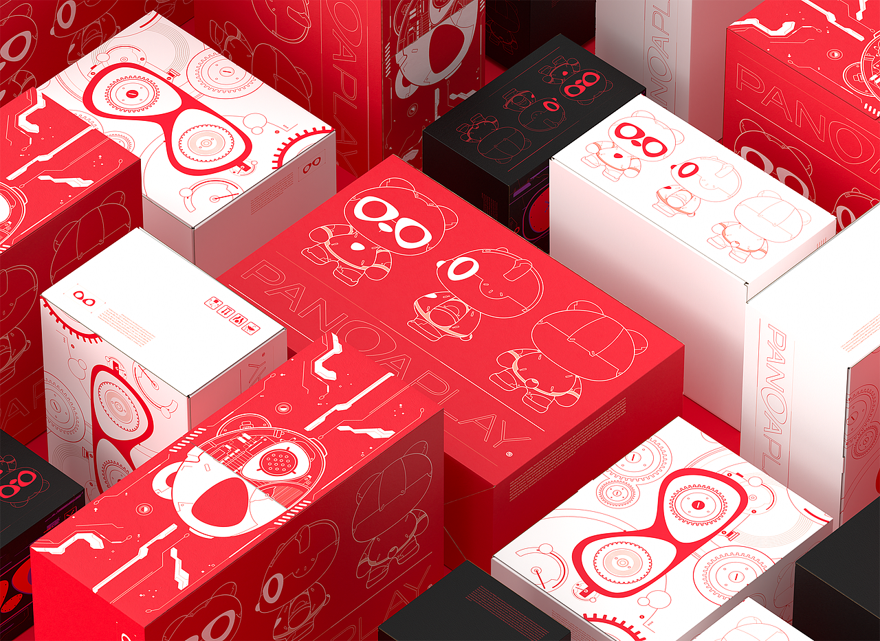 PANDA Play潘达潮玩 logo&IP品牌全案升级_ilben张艺彬-站酷ZCOOL