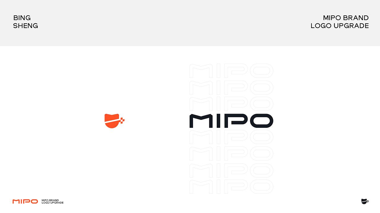 MIPO LOGO设计_秉晟聚创-站酷ZCOOL