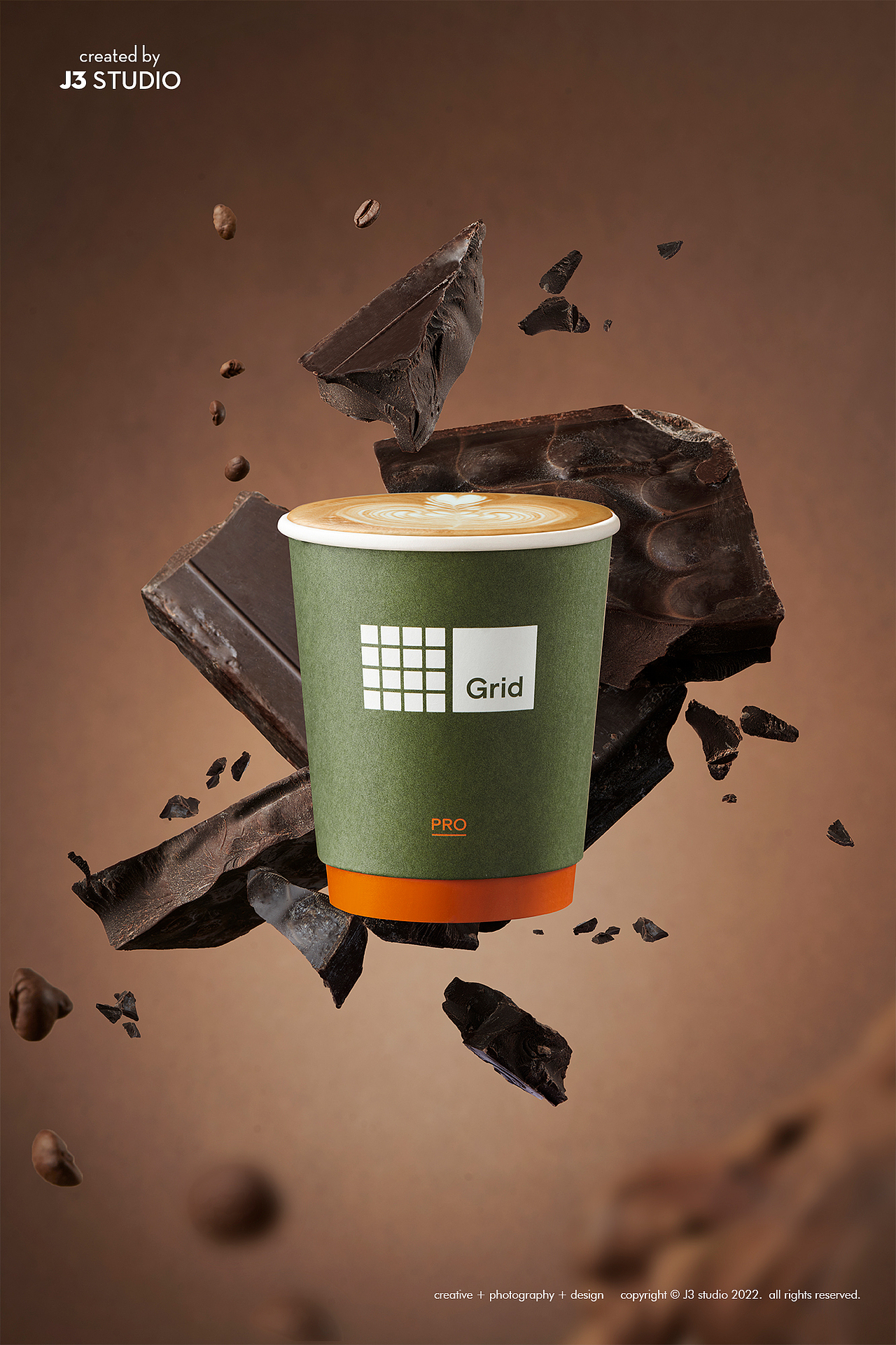 grid coffee I 风味场景咖啡拍摄_J3视觉-站酷ZCOOL