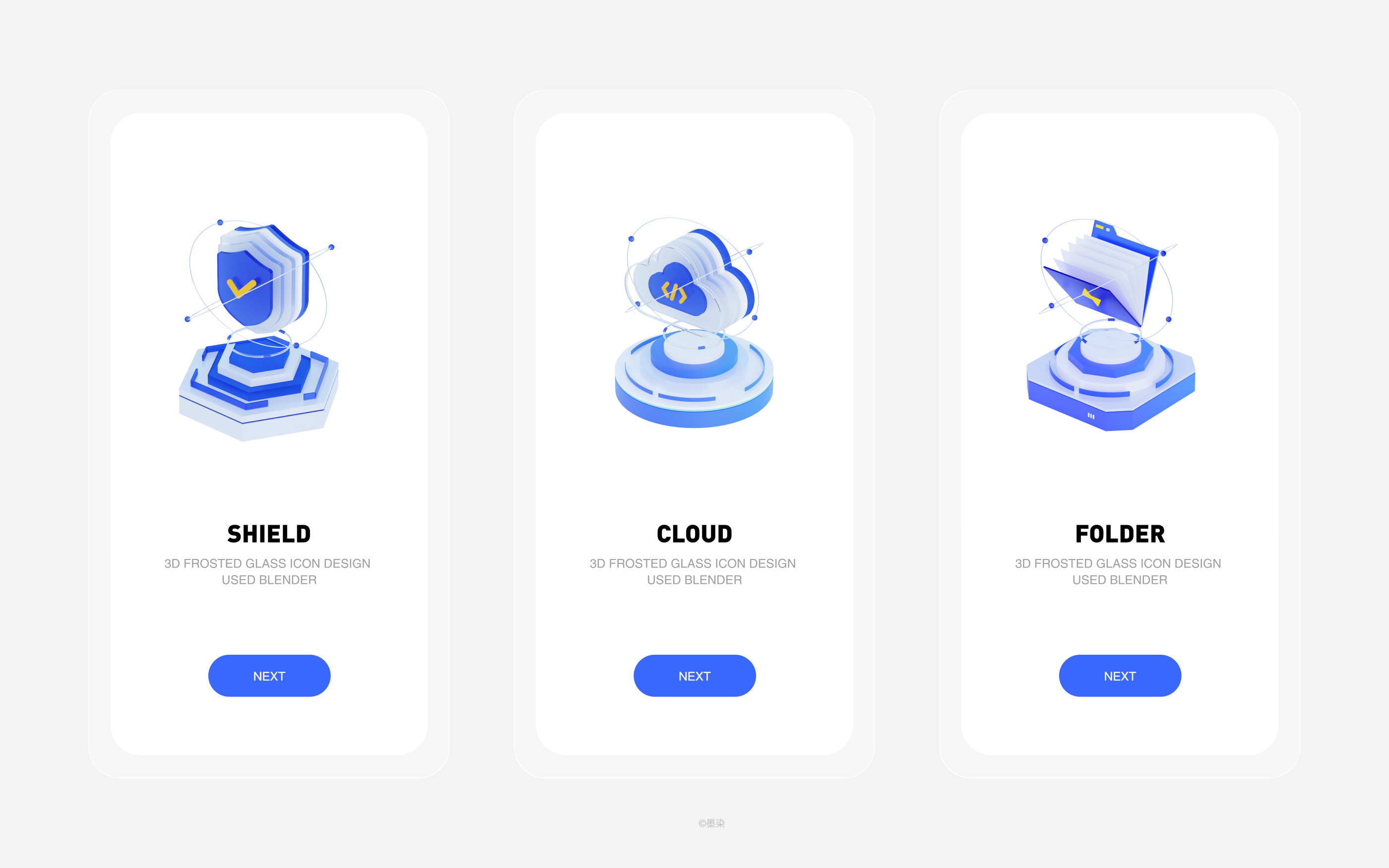 当UI遇到Blender _墨染ART-站酷ZCOOL