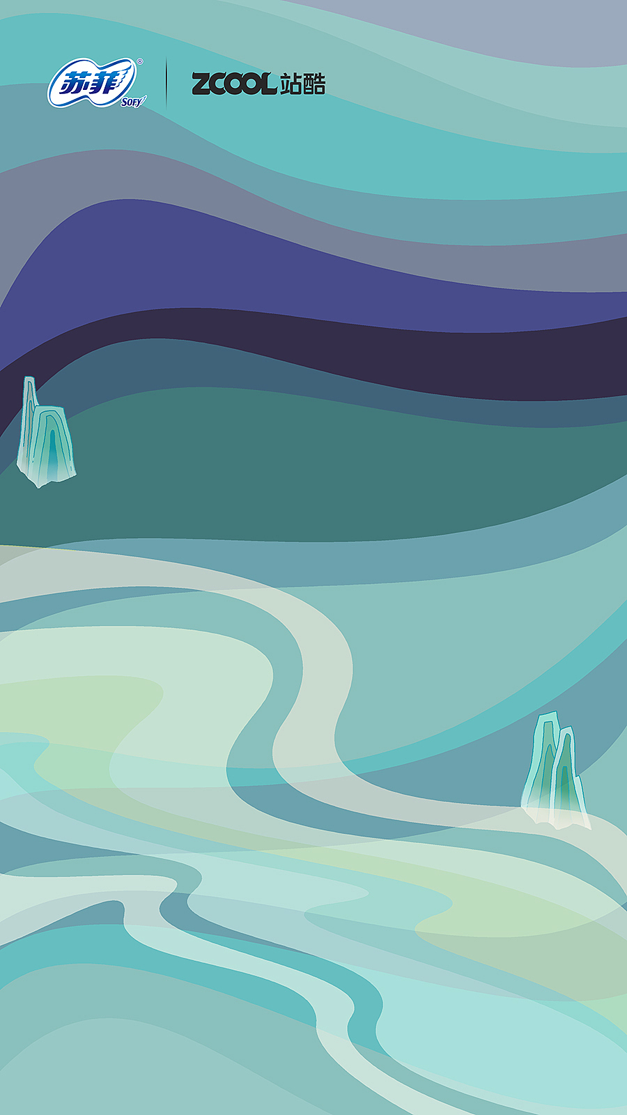 #看得见的丝绸般触感#天女散花_良童雨-站酷ZCOOL