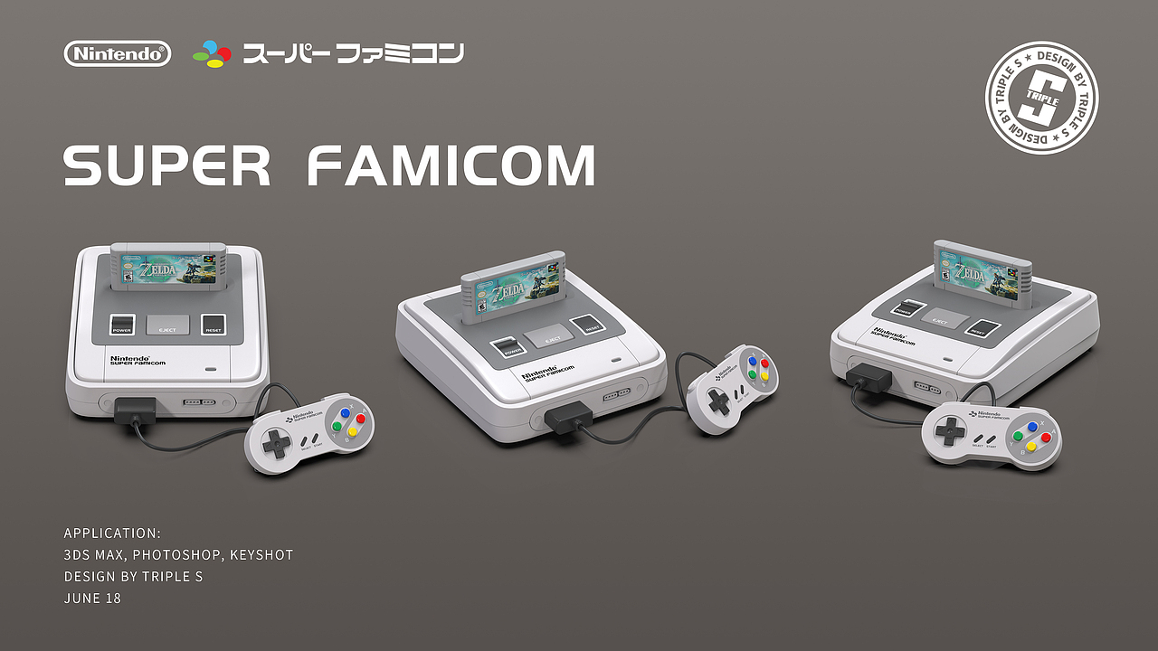 任天堂SFC_TRIPLES看世界-站酷ZCOOL