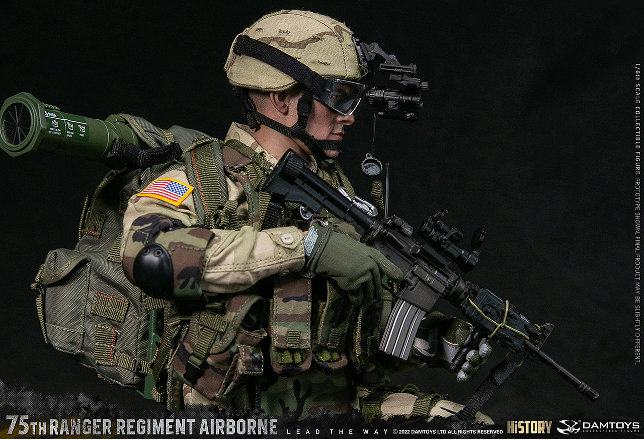DAMTOYS 美国陆军第75游骑兵团 空降兵 1/6 收藏人偶_DAMTOYS-站酷ZCOOL