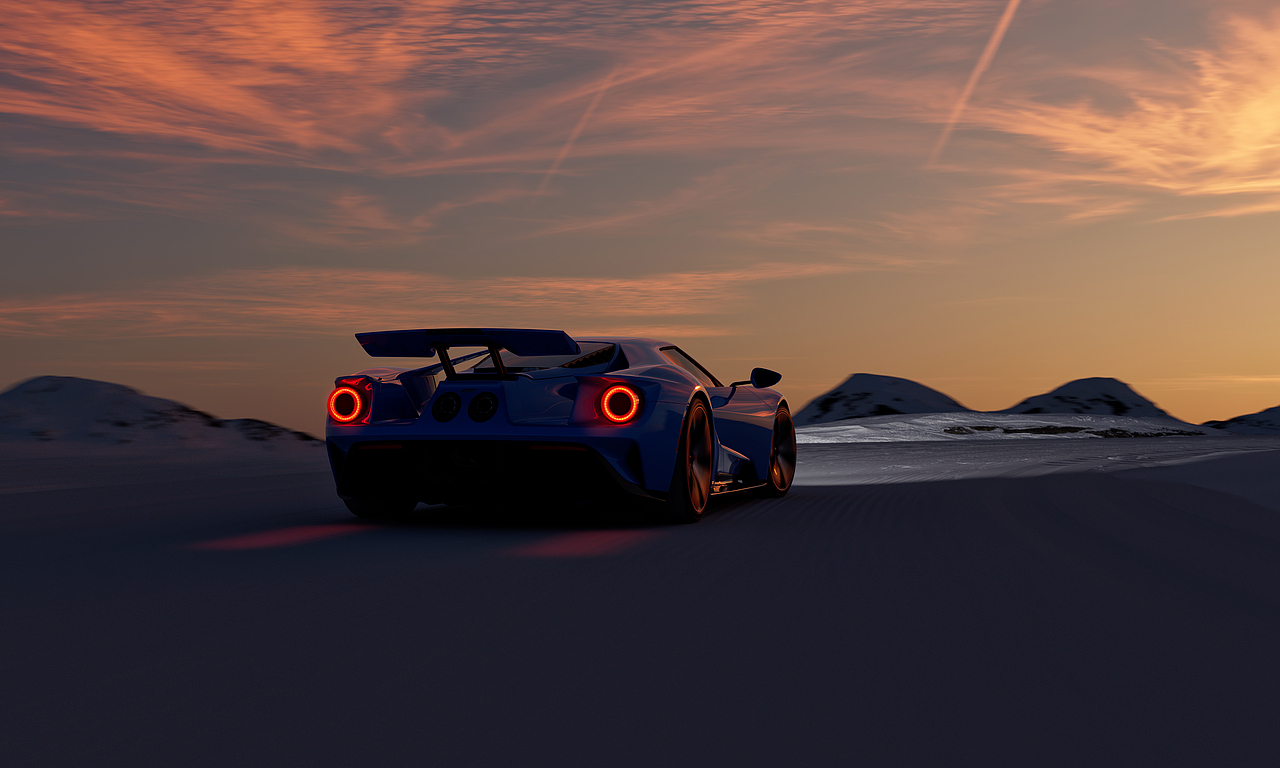Ford GT Dusk_金鸟0427-站酷ZCOOL