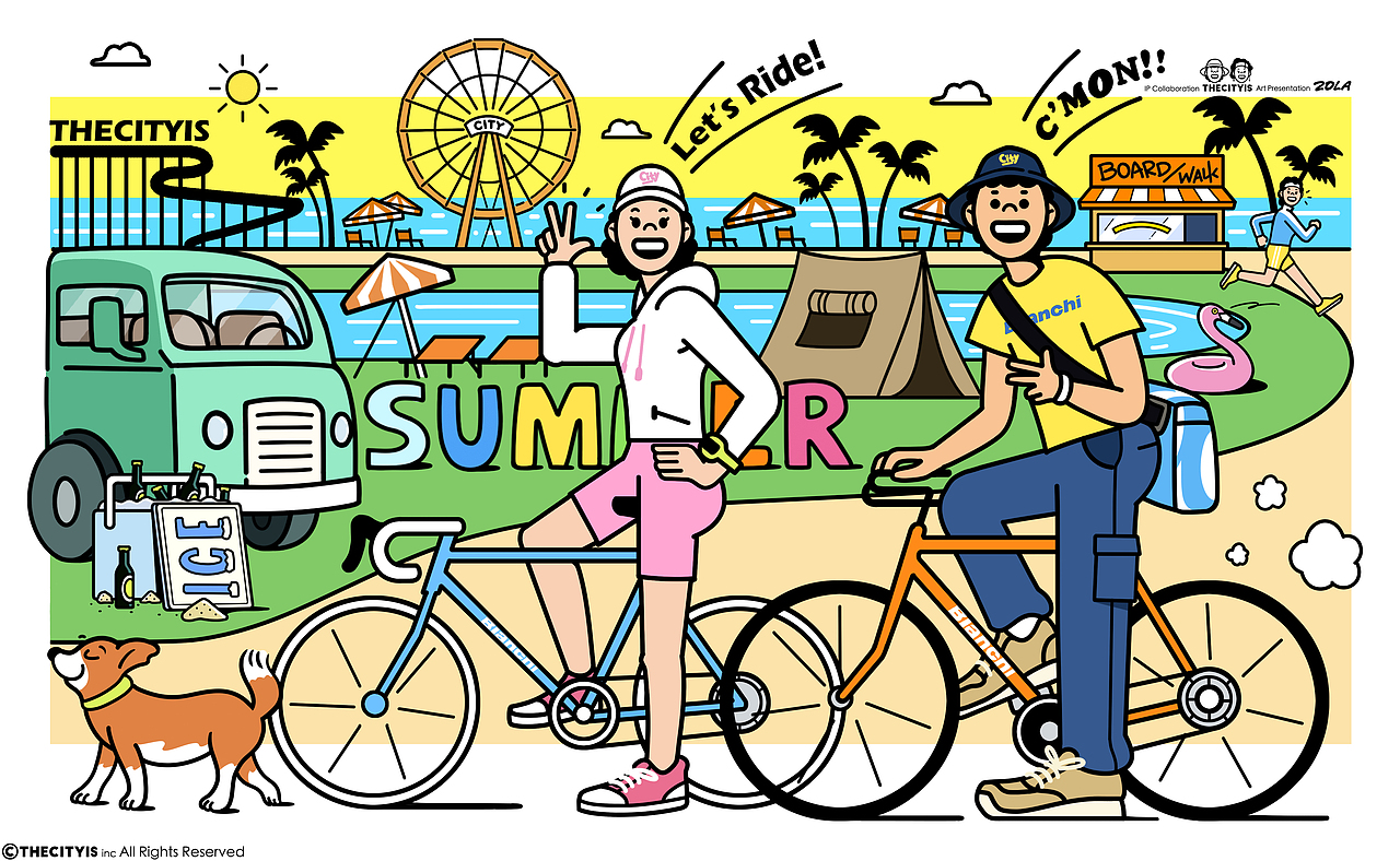 走出去，Let's Go Outside！_佐拉Zola-站酷ZCOOL