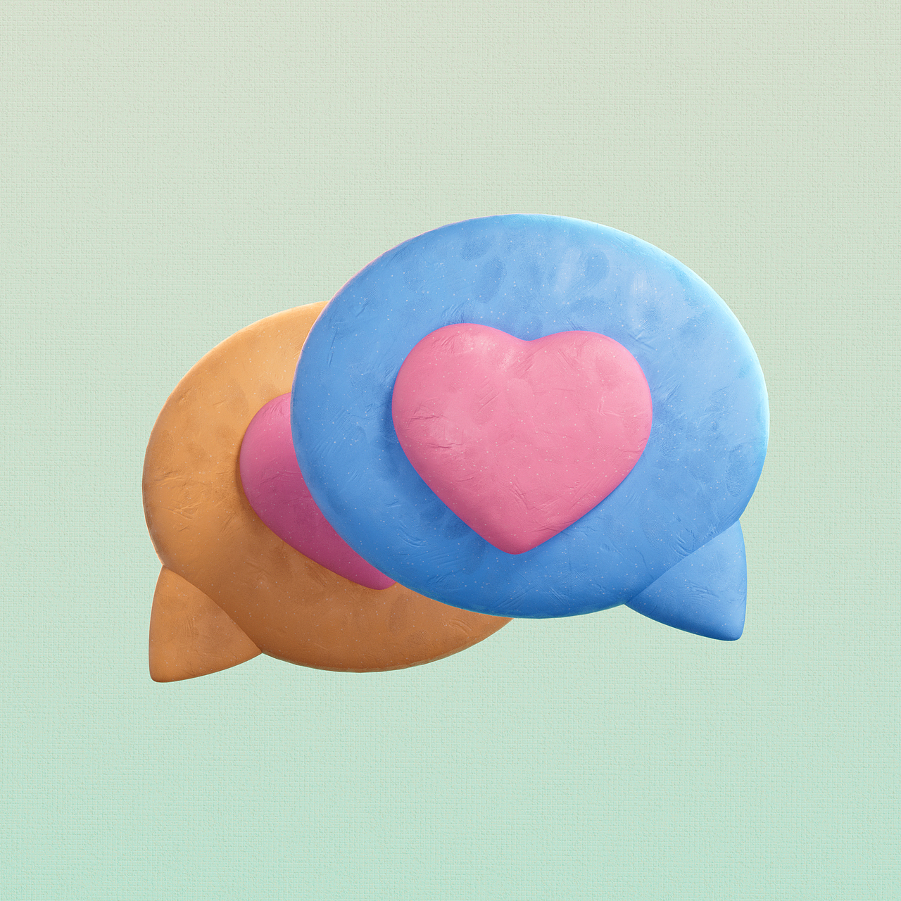 Clay style icons_米夏小雨-站酷ZCOOL