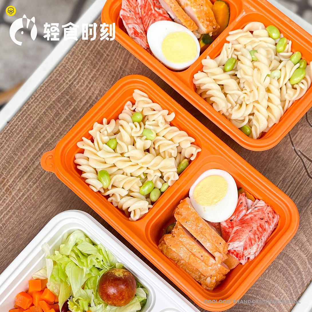 轻食时刻｜轻食简餐全国连锁品牌LOGO设计_COOLOGO-站酷ZCOOL