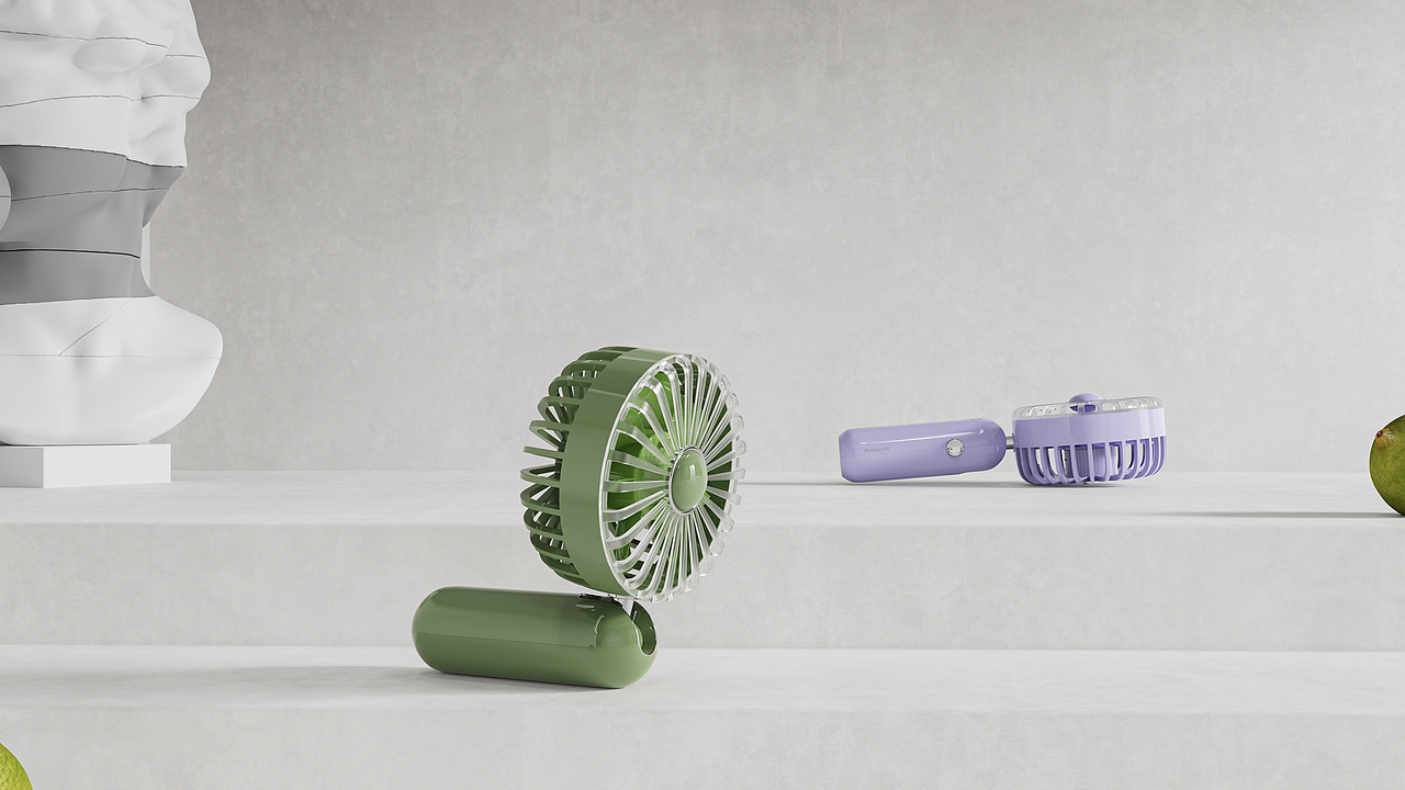 手持小风扇_Designer_LL-站酷ZCOOL