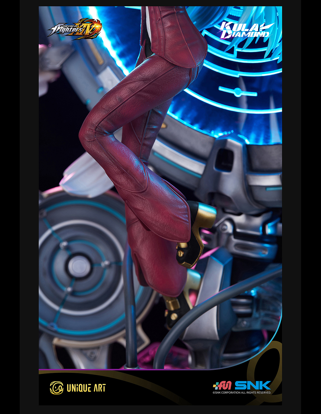 UNiQUE ART | SNK正版授权收藏级雕像库拉·戴尔蒙多_AU实验员-站酷ZCOOL