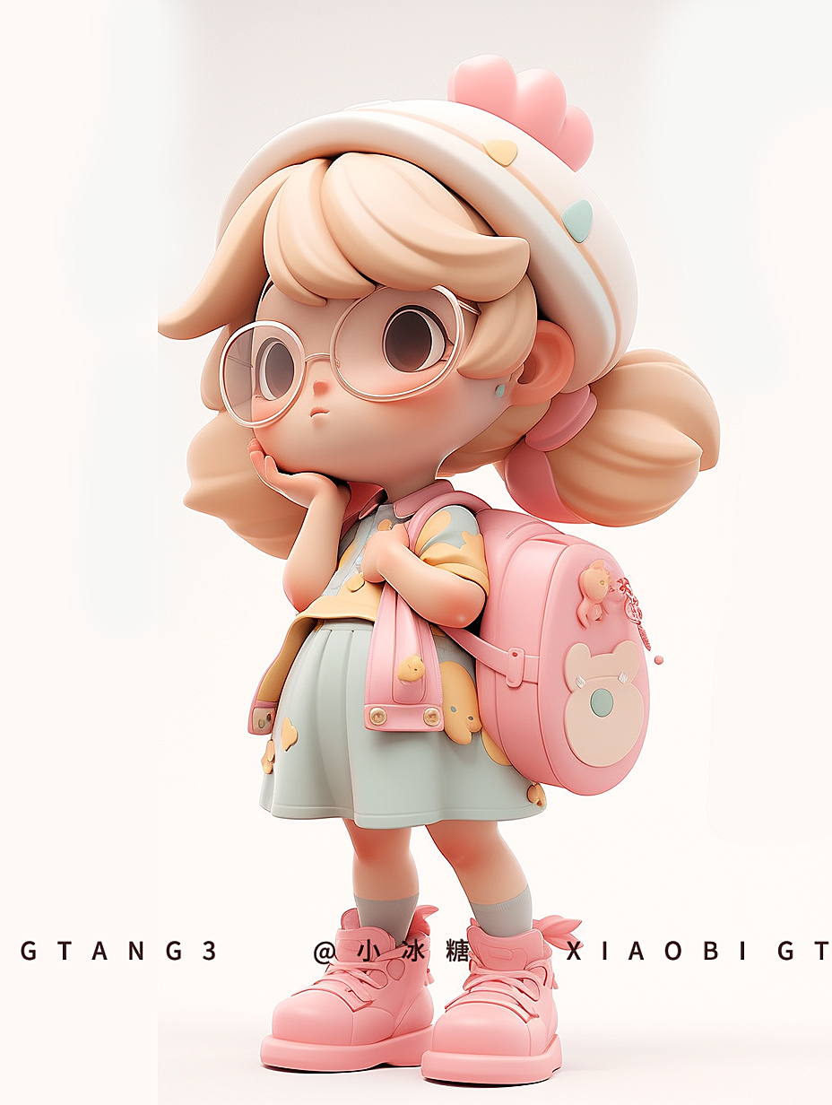 Aigc丨3d2d多维设计，让卡通角色活起来！小冰糖是个人 站酷zcool 