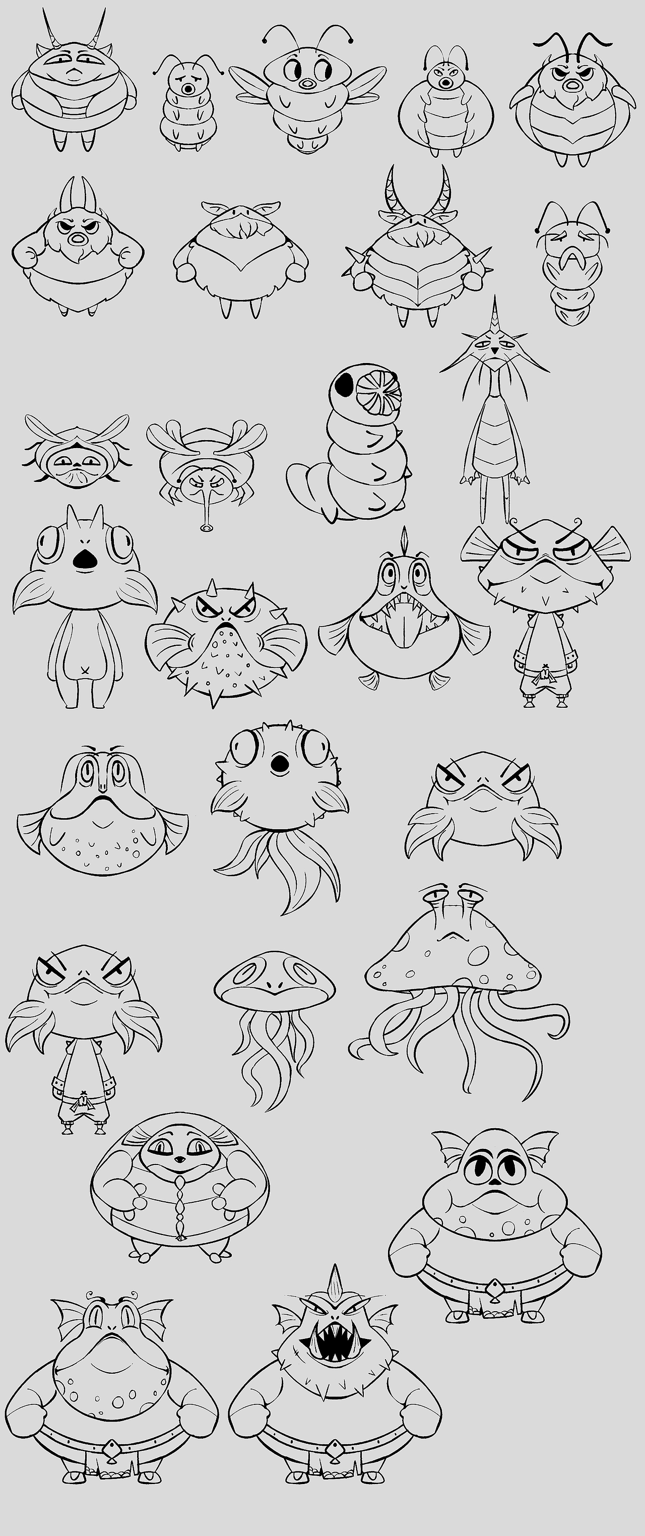 概念线稿练习合集_zdf设计师-站酷ZCOOL