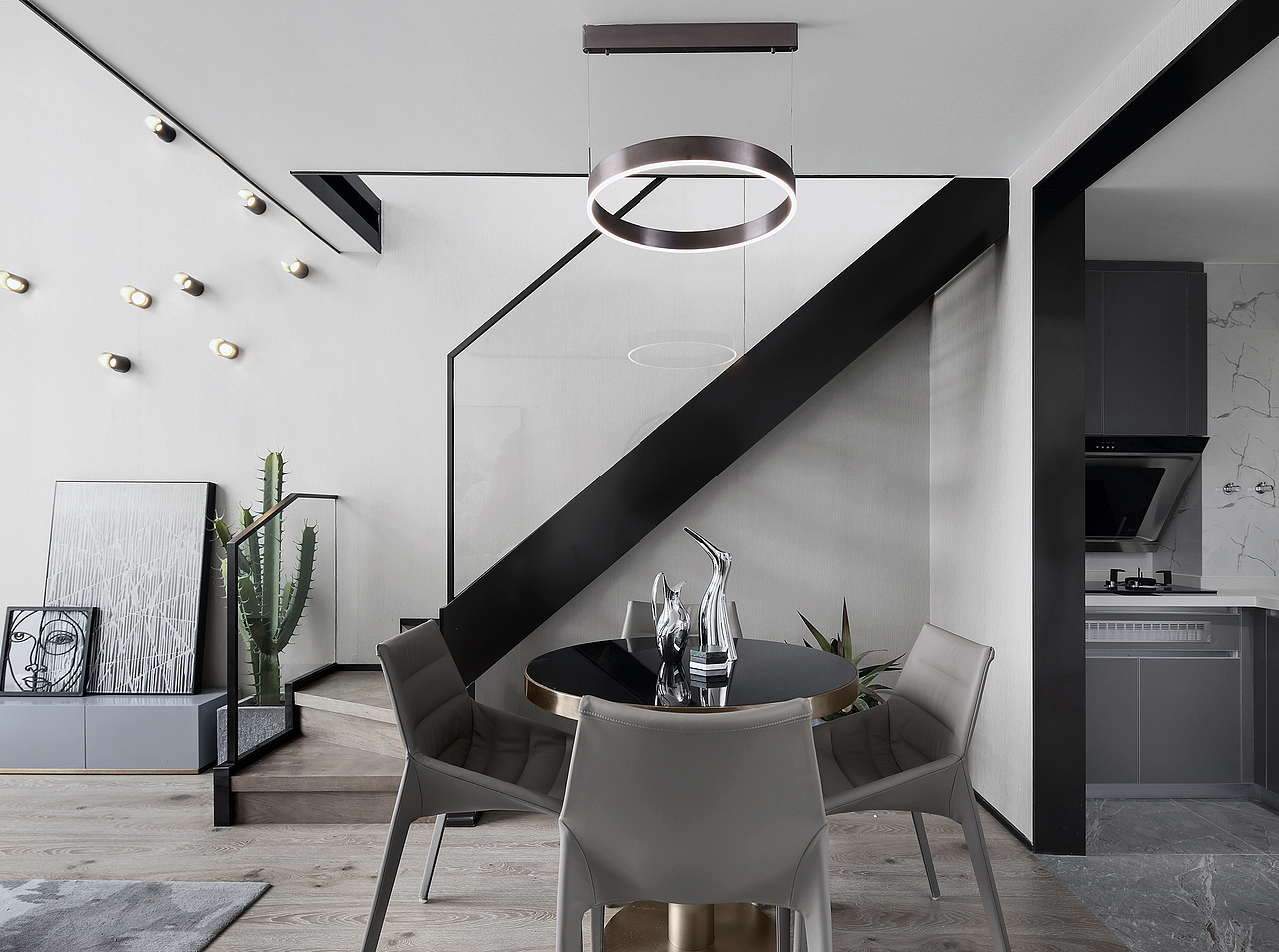 INNEST意巢设计：佛山 · 绿岛湖壹号LOFT_INNEST意巢设计-站酷ZCOOL