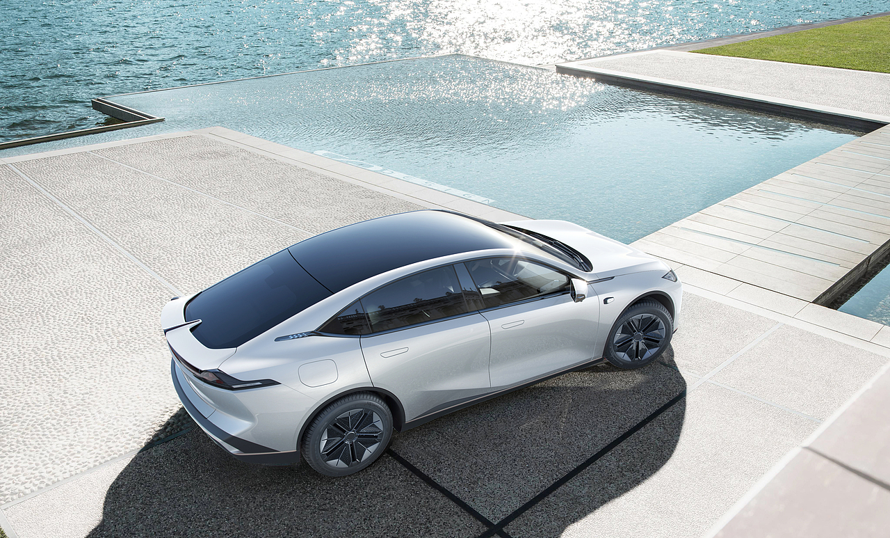 长安深蓝SL03官方渲染图_长安设计CADESIGN-站酷ZCOOL