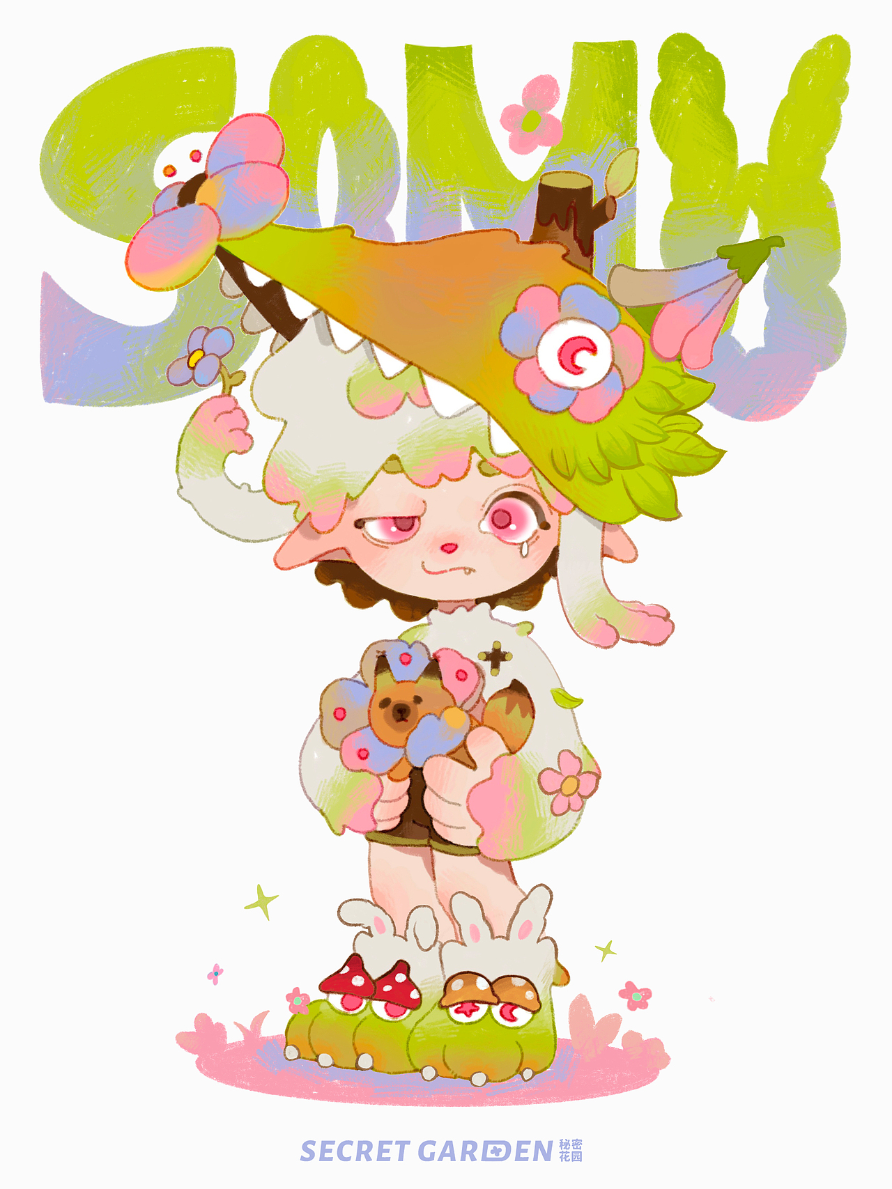 SOMO秘密花园 | 春日花园派对_SOMOSKiiii-站酷ZCOOL