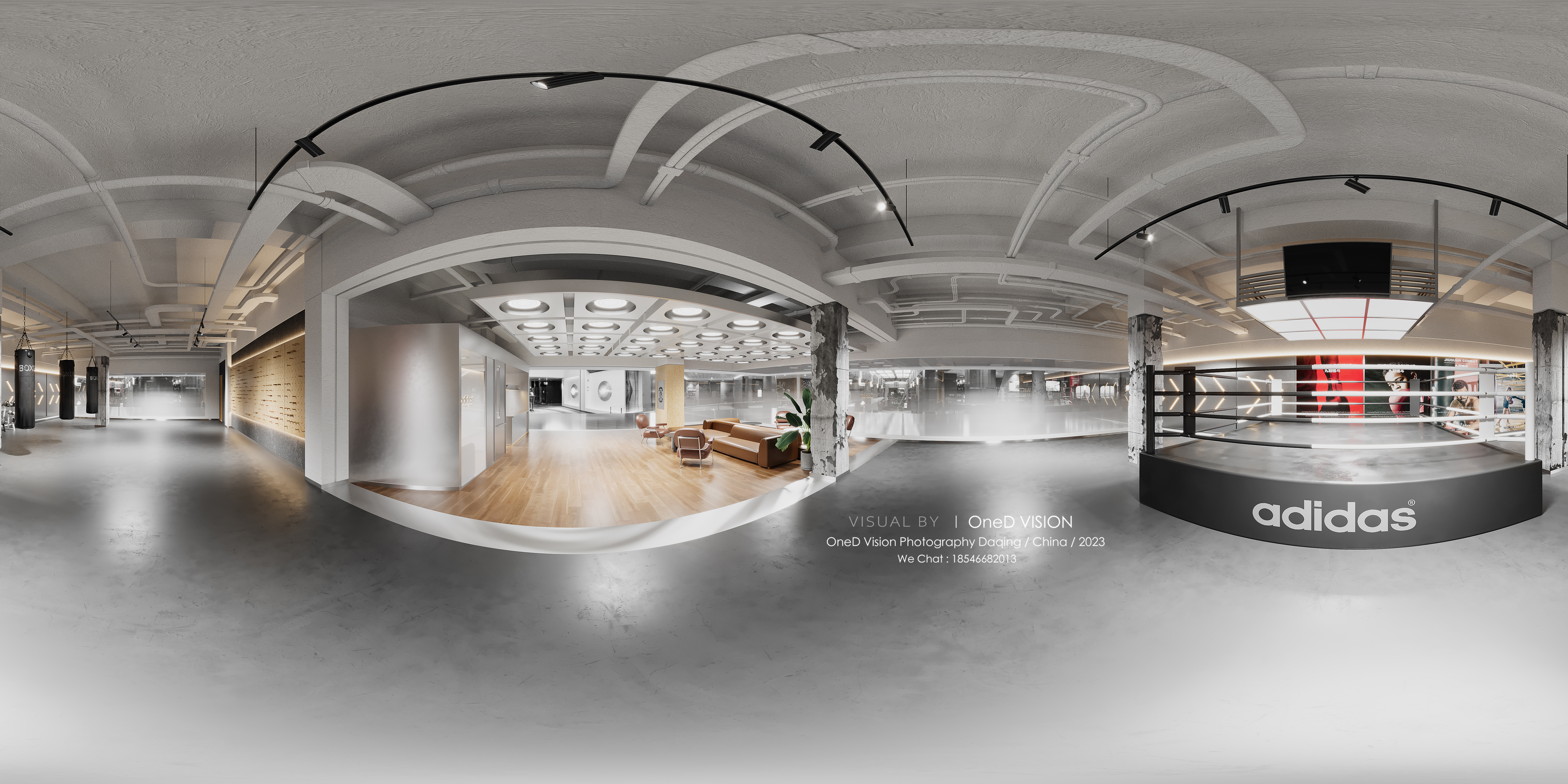 Adidas 搏击馆_CGI_OneD-站酷ZCOOL