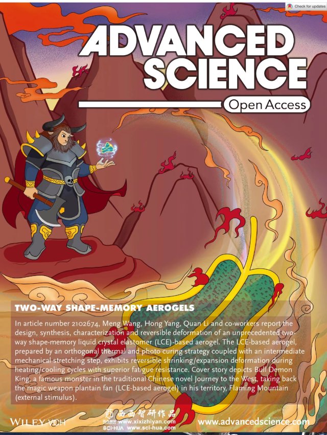 ADVANCED SCIENCE期刊封面图_scihua-站酷ZCOOL