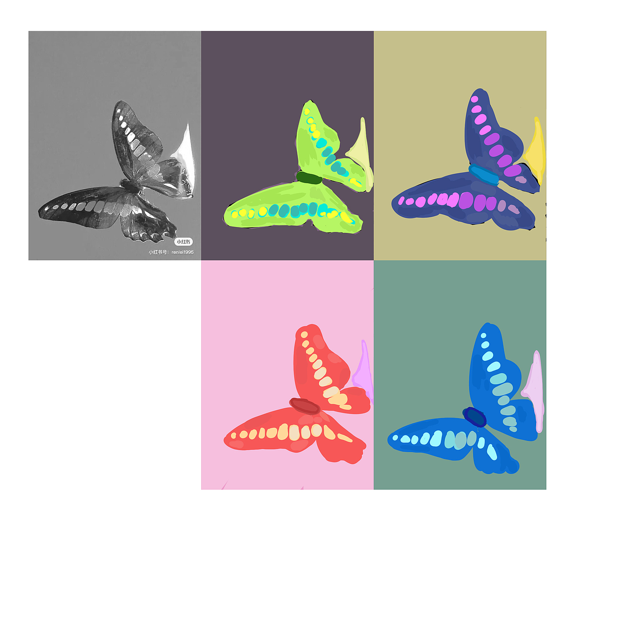 色彩派对打卡day2_疏春SPRING-站酷ZCOOL