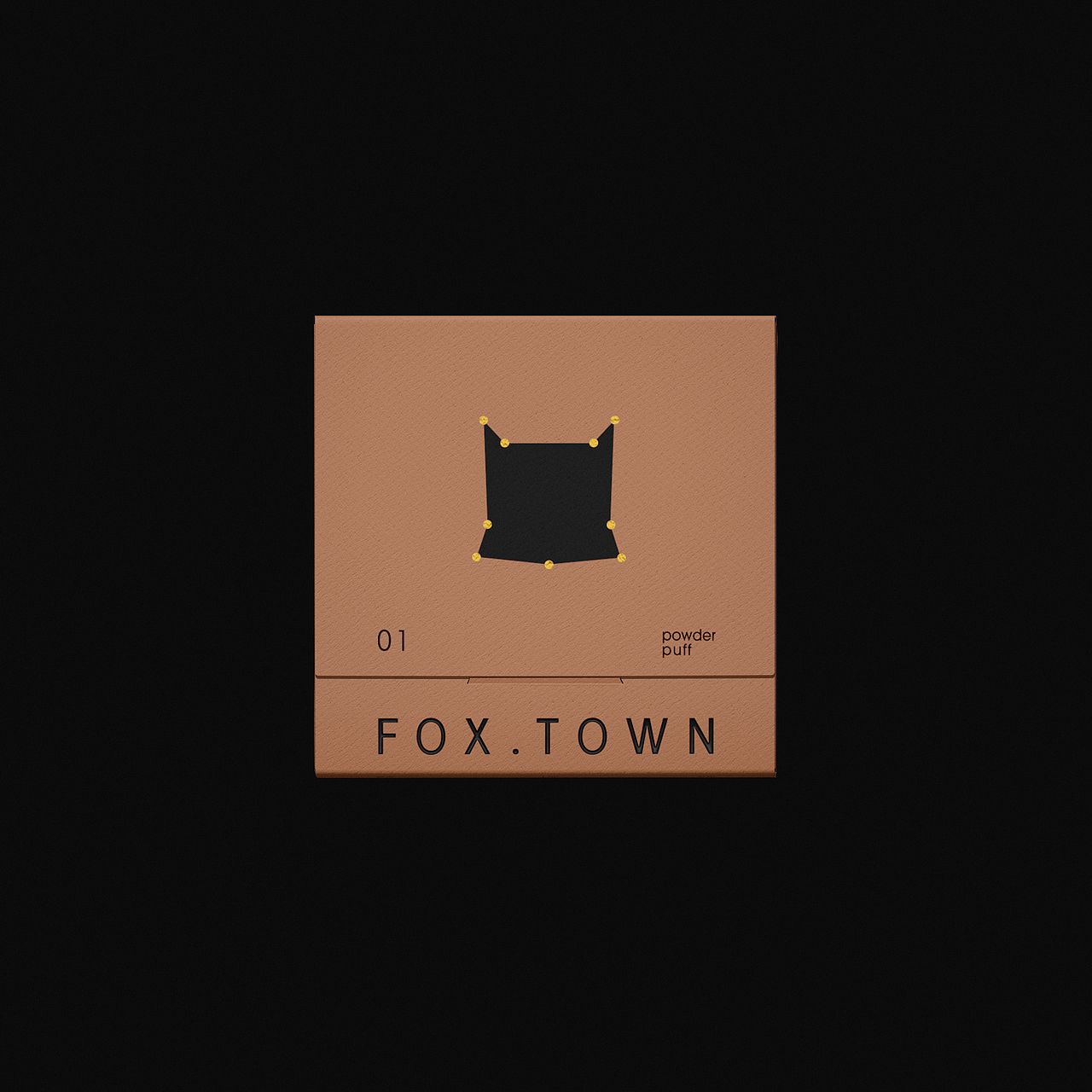 FOX.TOWN狐狸糖｜美妆工具品牌设计&粉扑包装设计_YANDESIGN颜娜-站酷ZCOOL