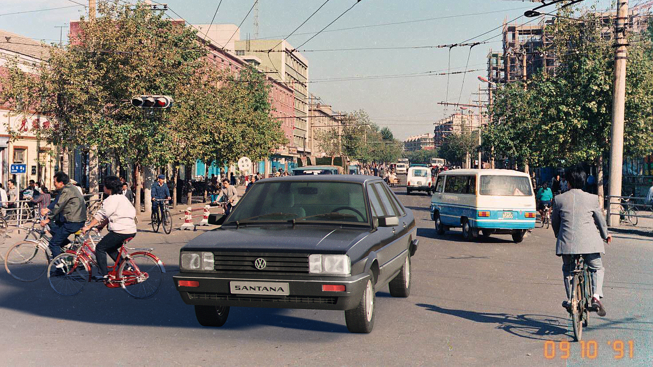 桑塔纳 1985 - CGI_壮士阿山-站酷ZCOOL