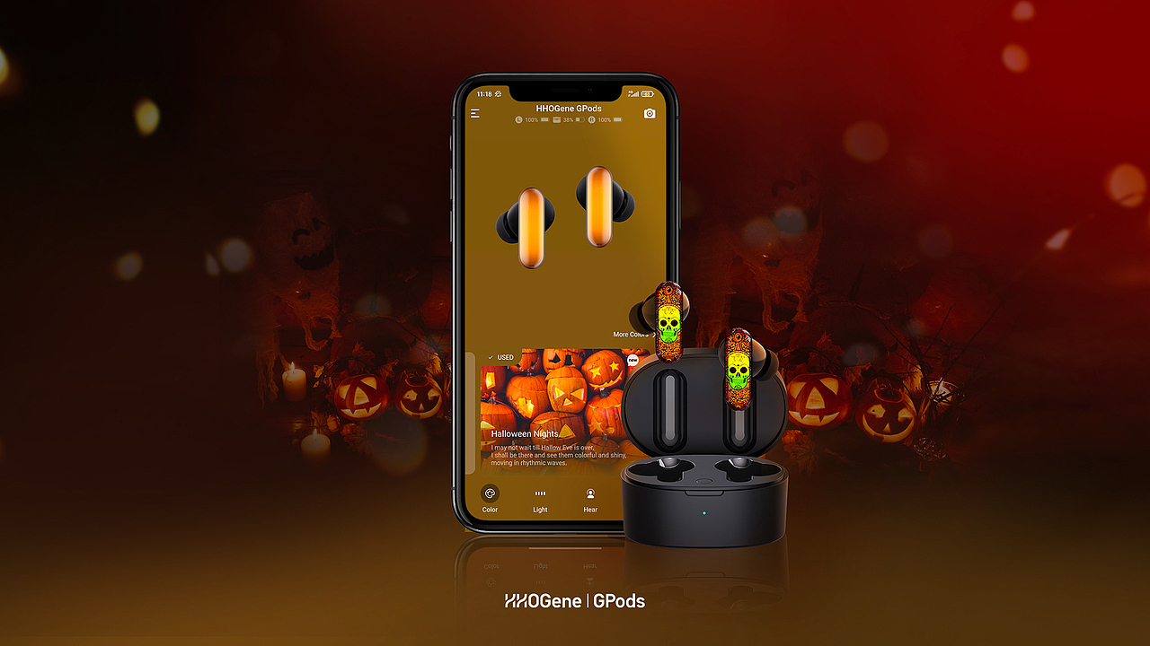 23红点获奖作品：HHO×LKK×PISEN GPods耳机_洛可可咨询设计-站酷ZCOOL