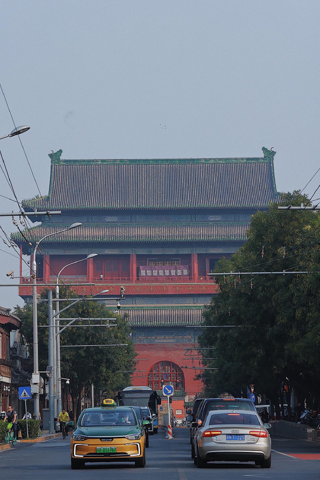 北京中轴线北端——鼓楼大街wangwayne 站酷zcool