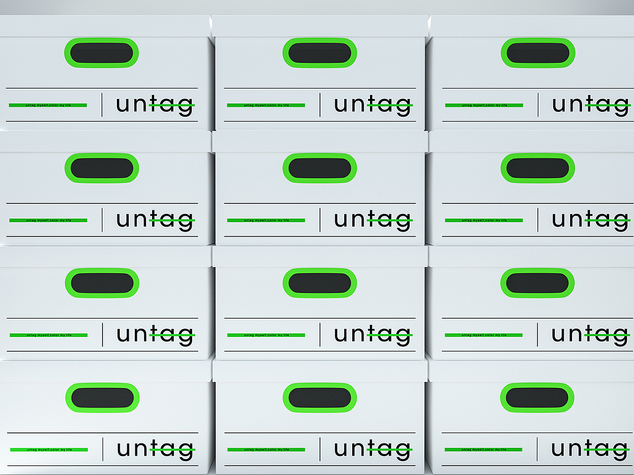 untag | 品牌形象与包装-Brand Identity & Packaging_陳冰-站酷ZCOOL