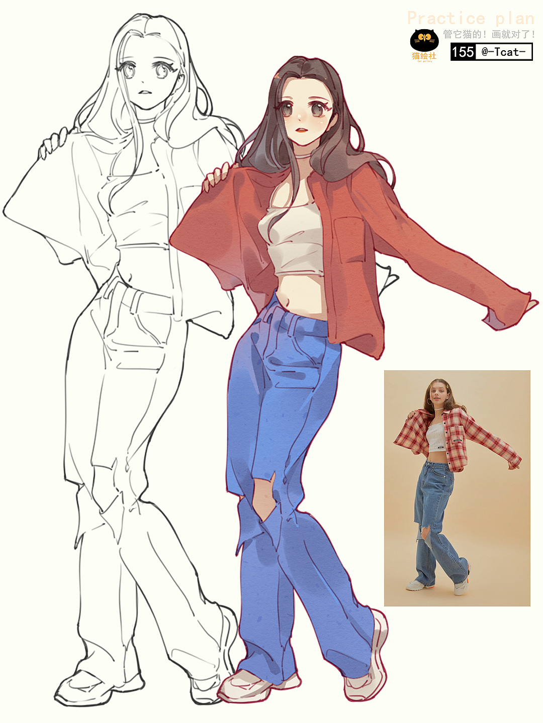 人物速写合集134-183_Tcat-站酷ZCOOL