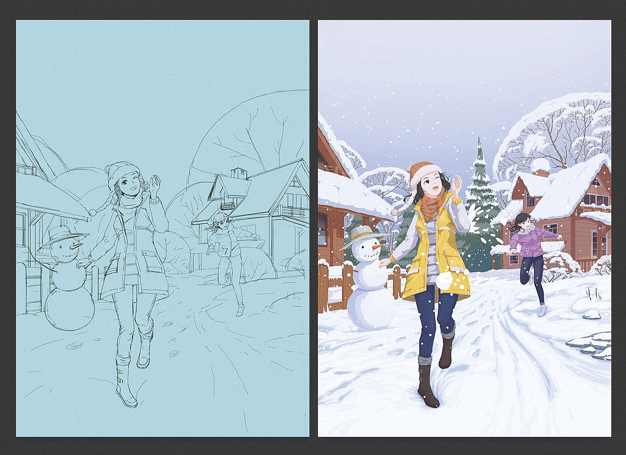 《初中生之友》杂志封面插画_石海_Arshey-站酷ZCOOL