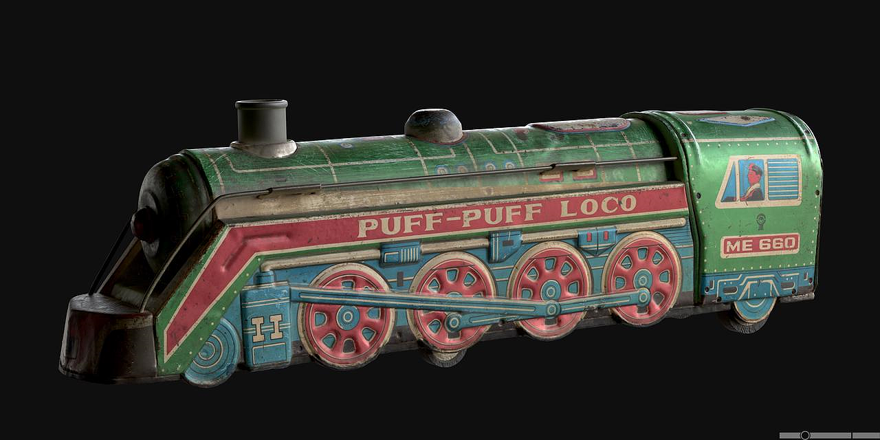 童年回忆 | 超写实儿时场景渲染_pbrmax-站酷ZCOOL