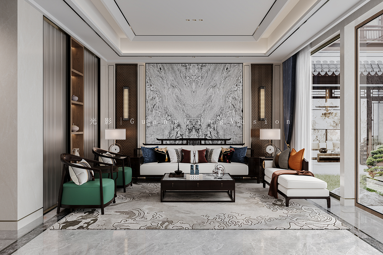 新中式真的不土 中国式浪漫家_炫8621-站酷ZCOOL