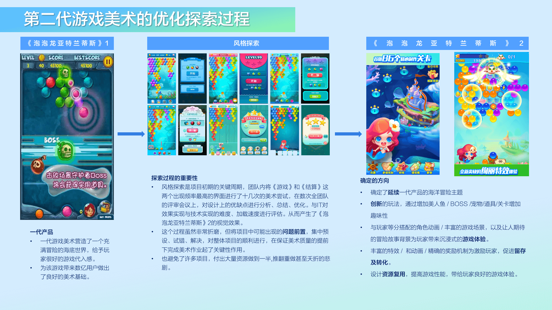 《泡泡龙 亚特兰蒂斯2》项目总结分享_清晨Amelie-站酷ZCOOL