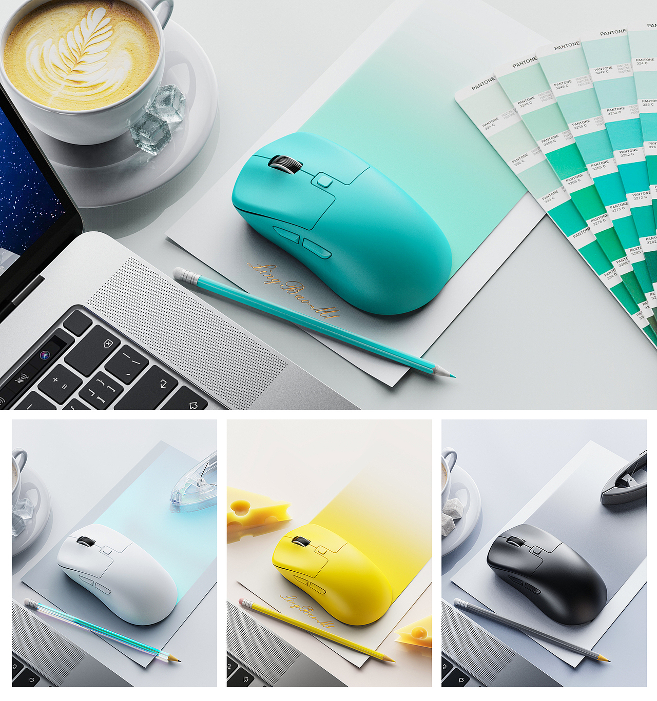 凌豹M1-鼠标渲染_风带来故事的种子-站酷ZCOOL